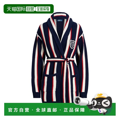 1h可退 香港直邮Polo Ralph Lauren Polo 拉夫 劳伦 女士 针织开
