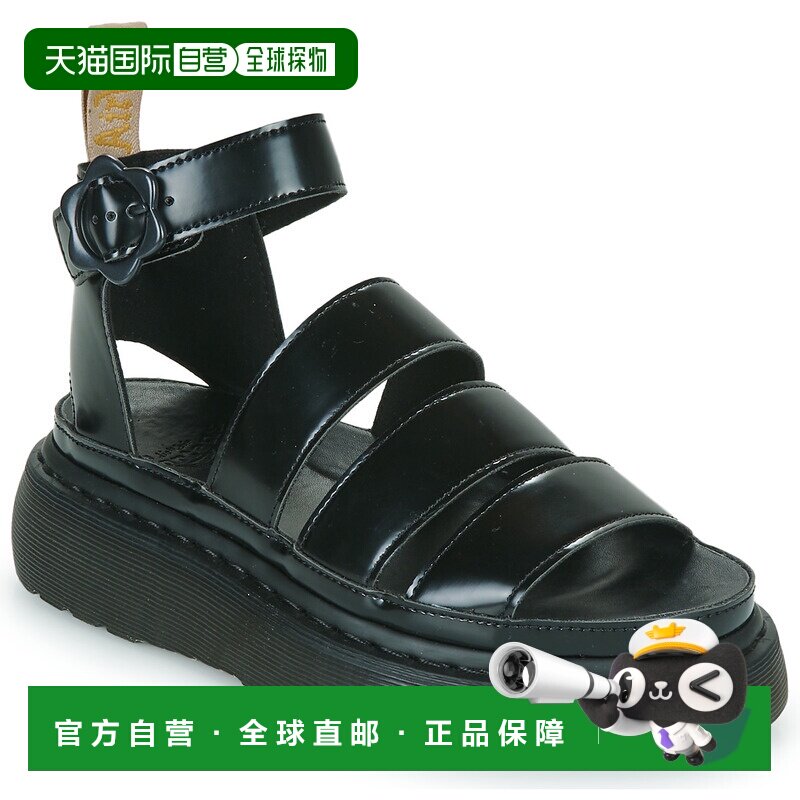 欧洲直邮Dr. Martens 马丁博士 女士 凉鞋 V Clarissa Quad厚底