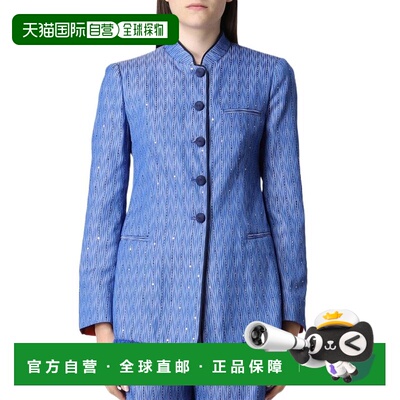 香港直邮EMPORIO ARMANI 女士西服 ING2CTI2171017 SS2022外套