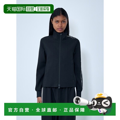 1h可退 香港直邮Y-3 女士 高领拉链夹克 KF1202 black黑色 舒适时