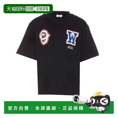 1h可退 香港直邮OFF-WHITE 男士T恤 OMAA120F24JER00Q1084 AW2024