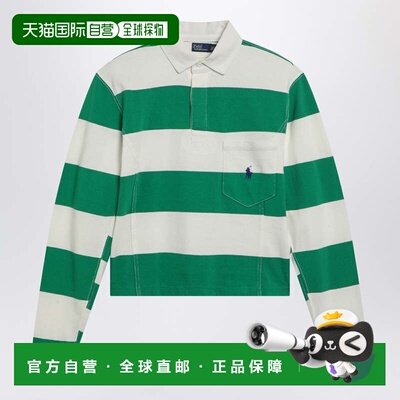 1h可退 香港直邮Polo Ralph Lauren Polo 拉夫 劳伦 女士 条纹Pol