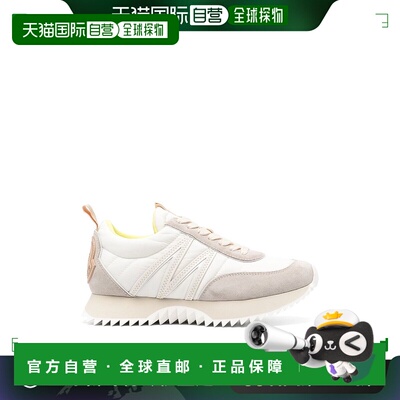 1h可退 香港直邮Moncler 盟可睐 女士 白色运动鞋 4M00150M415604