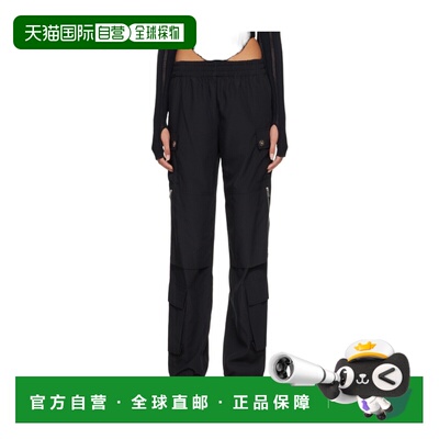 香港直邮Dion Lee 女士休闲裤 C2149P23BLACK AW2023 黑色 拼接松