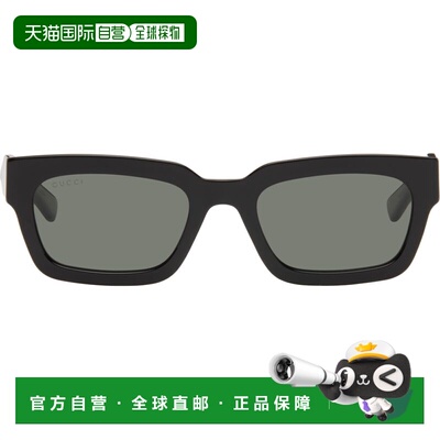 香港直邮Gucci 古驰 男士 黑色 Sign 太阳镜 GG2069S001BLACKGREY