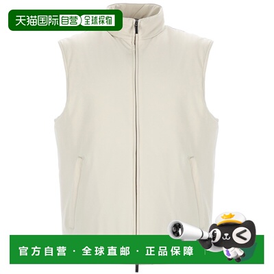 欧洲直邮FAY 男士马甲 NAM1052063SVUWC205 SS2026 白色 TURTLENE