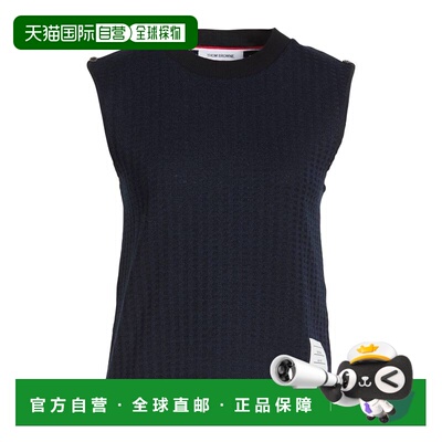 香港直邮Thom Browne 汤姆 布朗 女士 毛衣 blue蓝色 舒适时尚