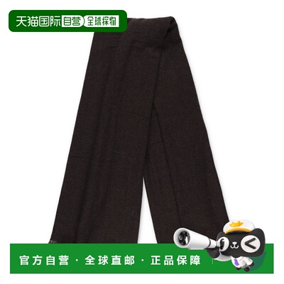 香港直邮The Frankie Shop 女士 Solnak 轻身羊毛棕色围巾 SCFS21