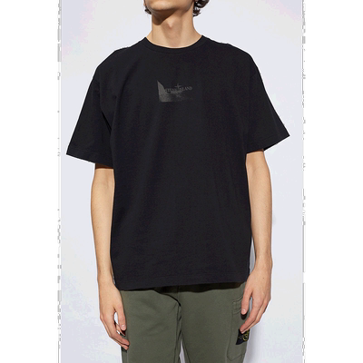 香港直邮Stone Island 圆领短袖T恤 80152RC88