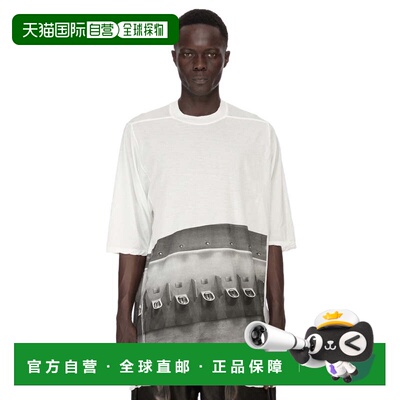 1h可退 香港直邮RICK OWENS 男士T恤 RR01F2208BHEP45109 SS2026