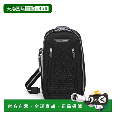 自营欧洲直邮Tumi途明 TUMI McLaren男士黑色聚酯纤维单肩包