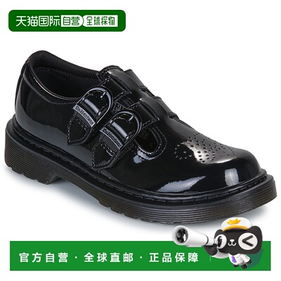欧洲直邮Dr. Martens马丁博士童鞋平底鞋/芭蕾舞鞋8065 Mono J T