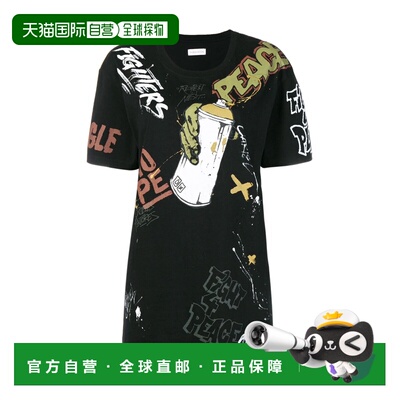 香港直邮FAITH CONNEXION 男士T恤 X3724J0TJ10BLACK AW2021短袖