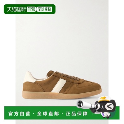 1h可退 香港直邮Tom Ford 汤姆 福特 男士 Terence 皮革边牛巴革