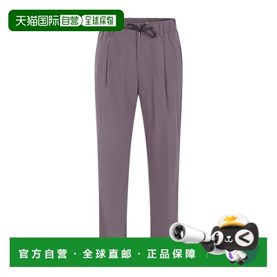 香港直邮HERNO 男士休闲裤 PT00049UR12917S8800 AW2026 灰色