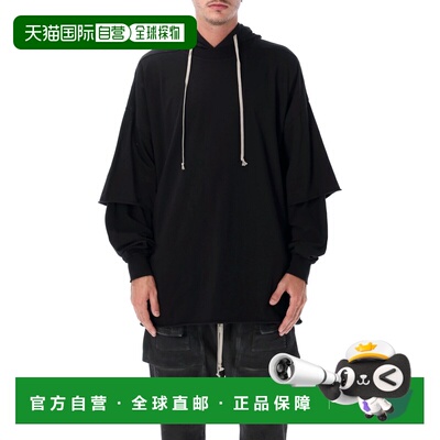 香港直邮RICK OWENS 男士针织衫 DU02F6271RN09 AW2026 黑色