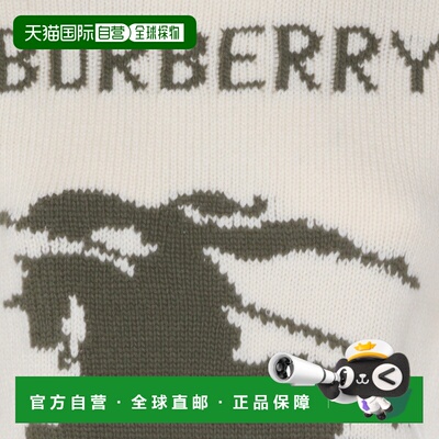 香港直邮BURBERRY 女士针织衫 8118622C3997 SS2026 白色