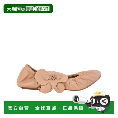 1h可退 香港直邮Zimmermann 圆头芭蕾舞鞋 5494FR25A1