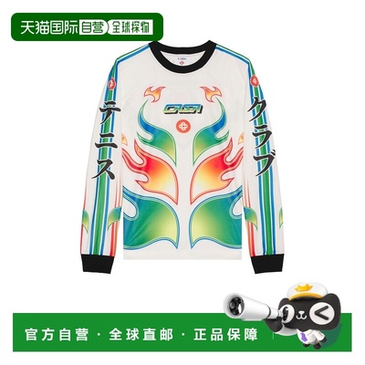 1h可退 香港直邮Casablanca 男士 Football 长袖T恤 MAW25JTP2480