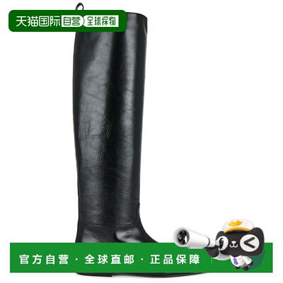 1h可退 香港直邮KHAITE 女士 Colt 及膝靴子 F1107943 black黑色