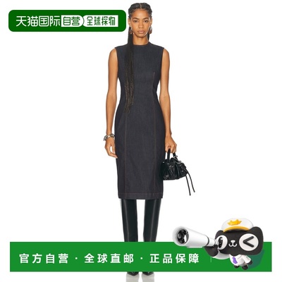 1h可退 香港直邮Acne Studios 艾克妮 女士 无袖中长连衣裙 A2069