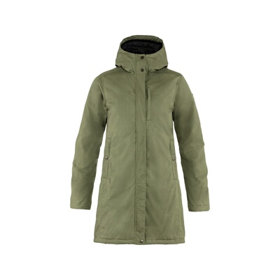 自营欧洲直邮Fjallraven北极狐 Kiruna女士G-1000棉混纺加绒派克