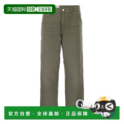 1h可退香港直邮CARHARTT WIP 女士 单及膝棉质裤子 I034798114O工