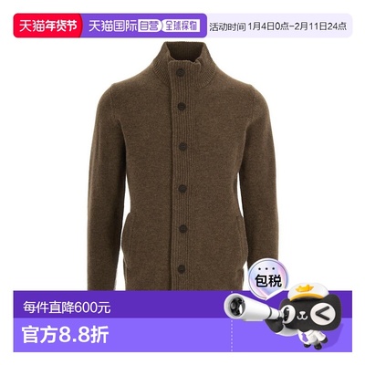 1h可退 香港直邮barbour 巴伯尔 男士 毛衣 MKN0731 brown棕色 舒