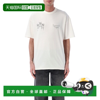 香港直邮Represent 男士 Thoroughbred 手绘T恤 MLM10038372