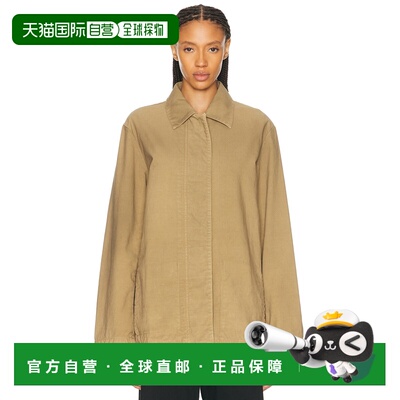 1h可退 The Row 女士 Baeza 夹克 10948W296 beige米色 舒适时尚