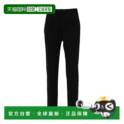 1h可退 香港直邮Isabel Marant 腰带环休闲裤 PA0288FBB1F01I