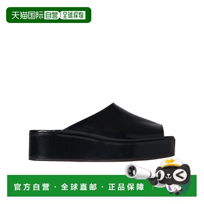 1h可退 香港直邮THE ROW 女士拖鞋 F1597L604BLK CO 黑色 Emi平底