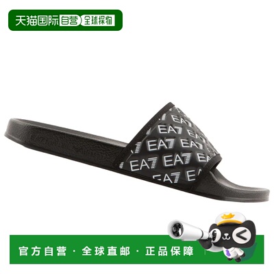 1h可退 欧洲直邮EA7 EMPORIO ARMANI 男士拖鞋 7X000109AF15125NE