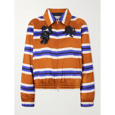 香港直邮Dries Van Noten 德赖斯 范诺顿 男士 Vinny's 条纹精饰