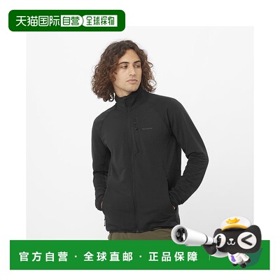 自营欧洲直邮Salomon萨洛蒙 ESSENTIAL LIGHTWARM系列男士深黑色