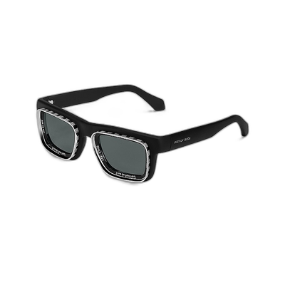 自营1h可退 欧洲直邮LV路易威登24新款 太阳镜男女通用黑色尼龙镜