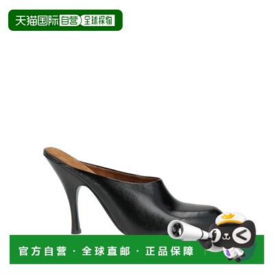 香港直邮KHAITE 女士 Mules 木屐 black黑色 舒适【付后1h可退】