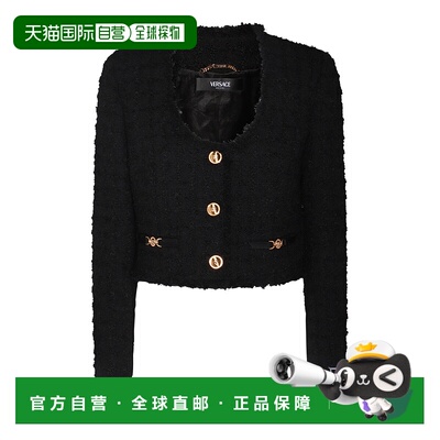 香港直邮Versace 范思哲 女士 单排扣休闲夹克 10157441A10096