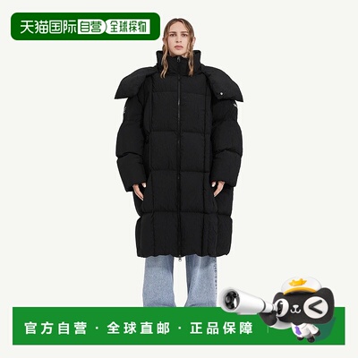 自营欧洲直邮Maison Margiela MM6 Chen Peng联名女士黑色聚酯羽