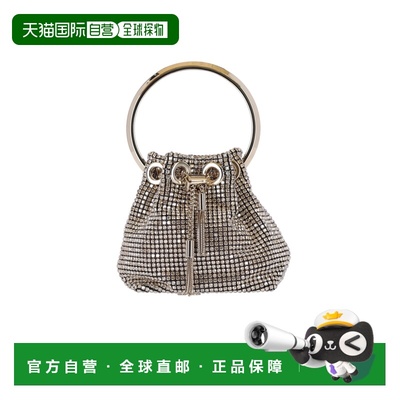 1h可退 香港直邮Jimmy Choo 周仰杰 女士 Bags 金色手提包 MICROB