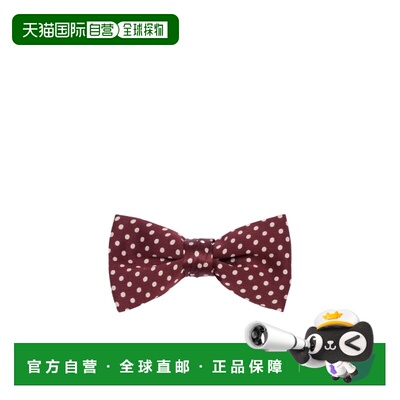 1h可退 香港直邮CELINE 男士领带 2AXC80Z2227XR AW2025 红色 蝴