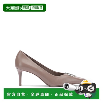 香港直邮Tory Burch 托里 伯奇 女士 BOVINE 粉色皮质高跟鞋 1810