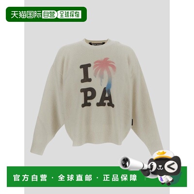 香港直邮PALM ANGELS 男士针织衫 PMHE007S23KNI0【付后1h可退】