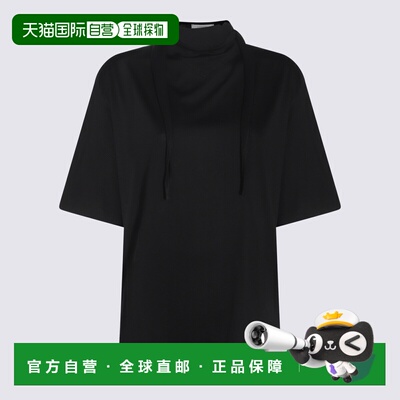 1h可退 香港直邮LEMAIRE 女士POLO衫 TO1384LJ1018BK999 SS2025
