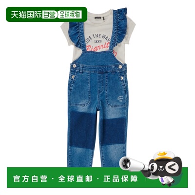 欧洲直邮IKKS  FATIRRE 女童服装连体衣 XU36002-85-J