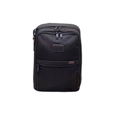 自营欧洲直邮TUMI途明 ALPHA 3系列 男女同款黑色防弹尼龙背包