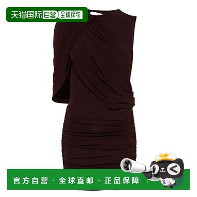 1h可退 香港直邮magda butrym 女士 迷你连衣裙 298525BORDEAUX