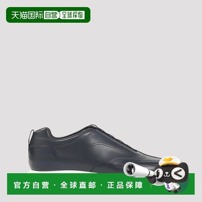 1h可退 香港直邮John Lobb 男士 海军蓝皮质运动鞋 AAD98CL5A
