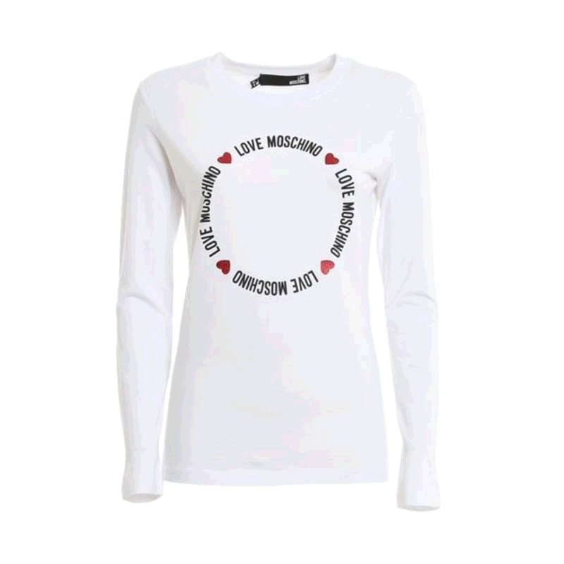 香港直邮Moschino logo长袖T恤 W4G52131951