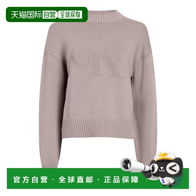 香港直邮CALVIN KLEIN 女士针织衫 J20J224224PCF【付后1h可退】